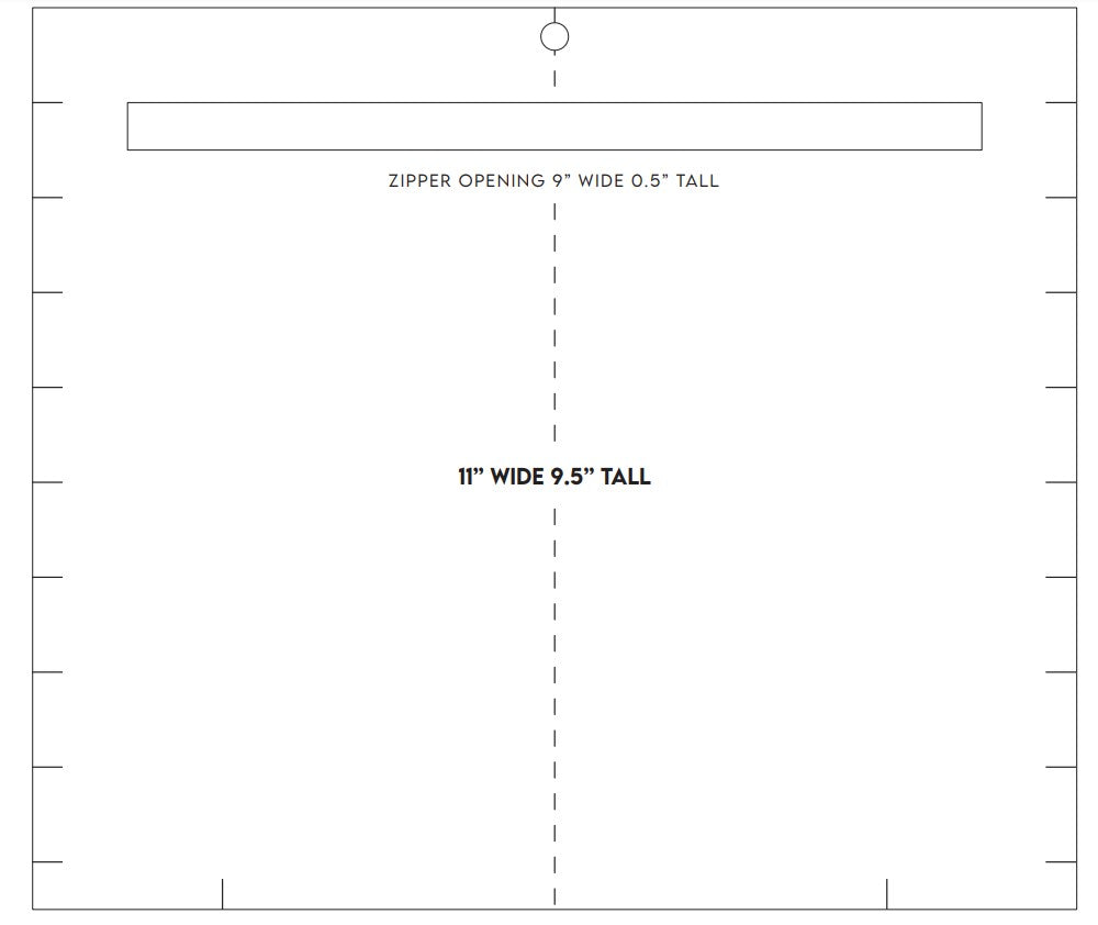 Zipper Pocket Acrylic Templates – That Template Shop